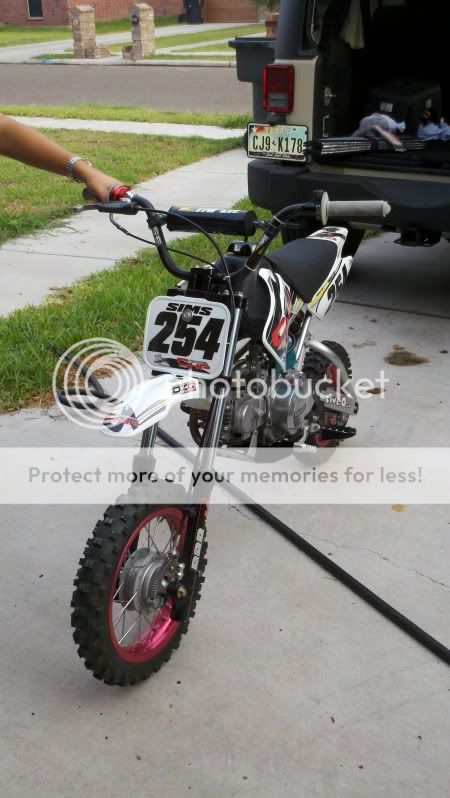 Bran Used Full Mod Crf50. How Did I Do? | PlanetMinis Forums