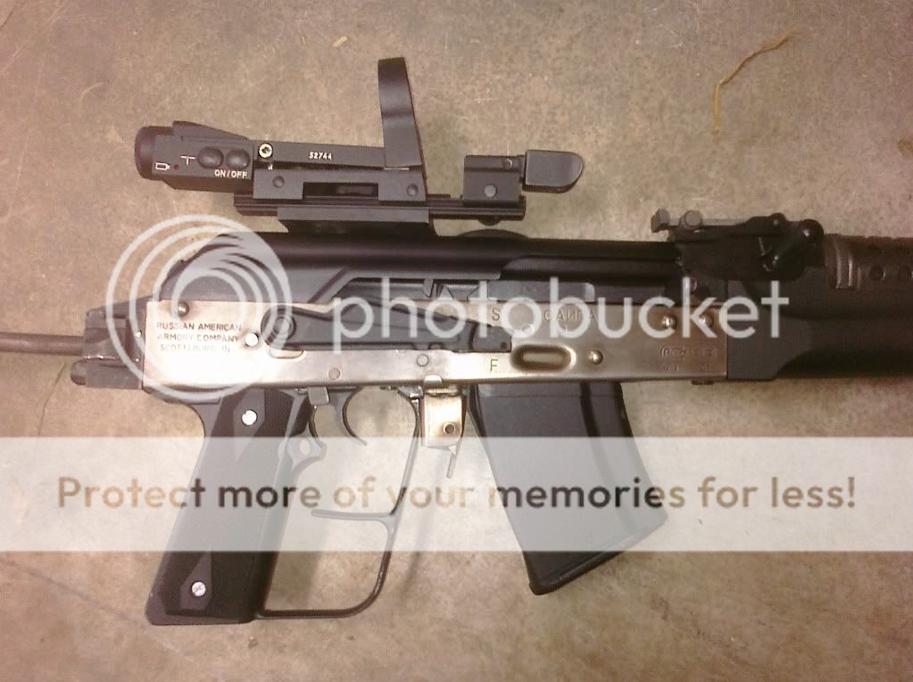 x39 converted with dimples, keep it or sell it? - Saiga 7.62 X 39 ...