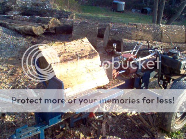 Log splitter beam