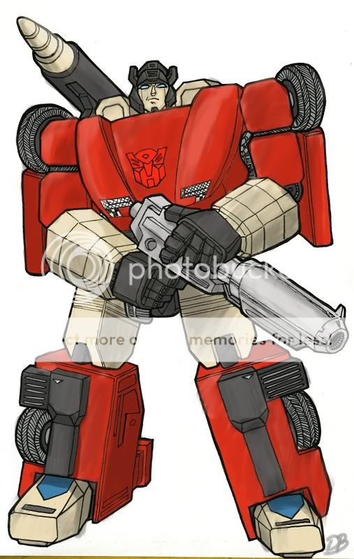 2D Artwork: - G1 Sideswipe | TFW2005 - The 2005 Boards