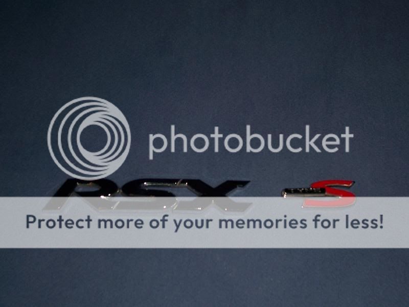 ** FS OEM RSX Type S emblems ** | Acura RSX, ILX and Honda EP3 Forum