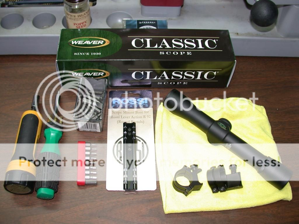 How to Mount a scope to the Rossi M-92 (with pictures) | Rimfire ...