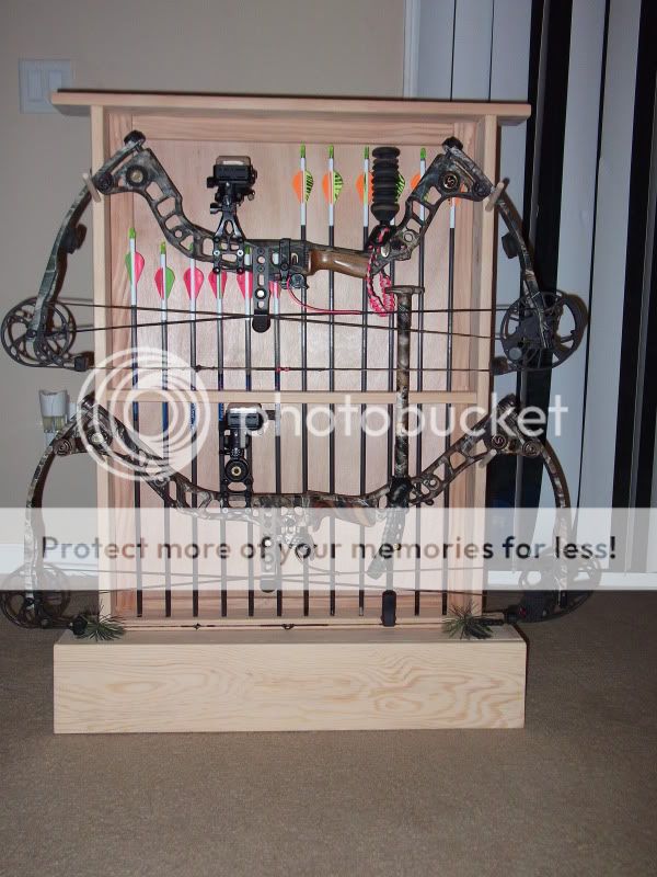 Homemade bow rack | Archery Talk Forum