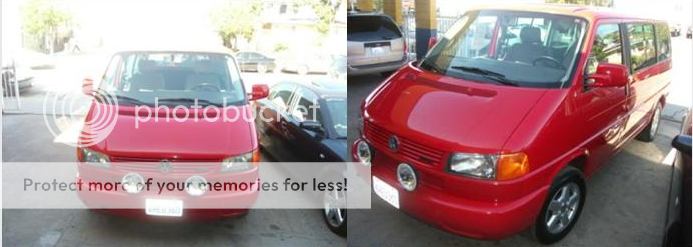 EuroVan and driving lights | VW Vortex - Volkswagen Forum