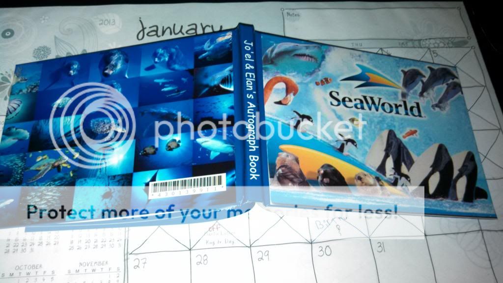 Sea World Autograph book | The DIS Disney Discussion Forums - DISboards.com